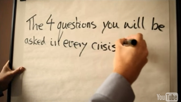 The four questions you will be asked in every crisis interview